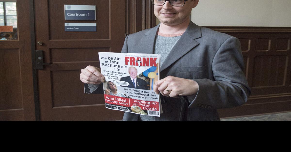 Tentative trial date set for Frank journalist accused of breaking a ...