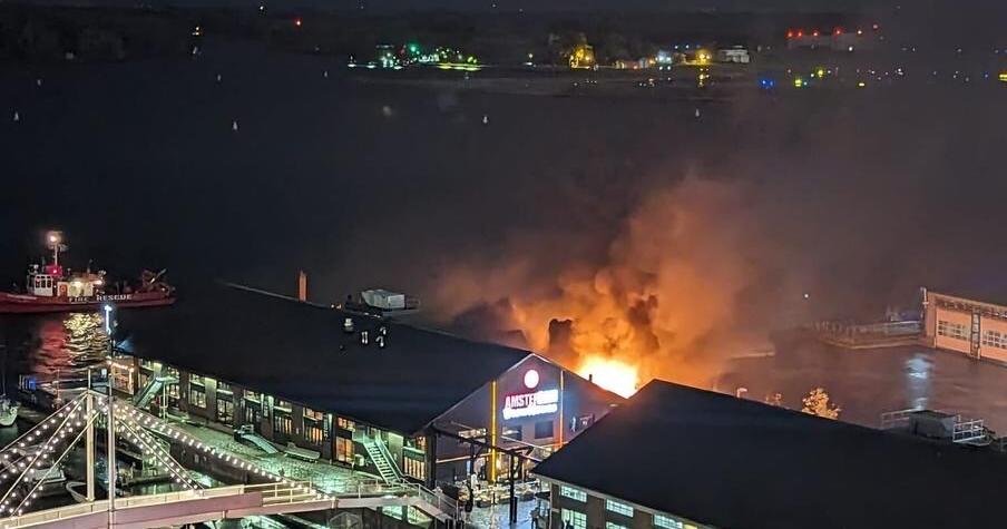 ‘Very large’ fire near Amsterdam Brewhouse on Toronto waterfront