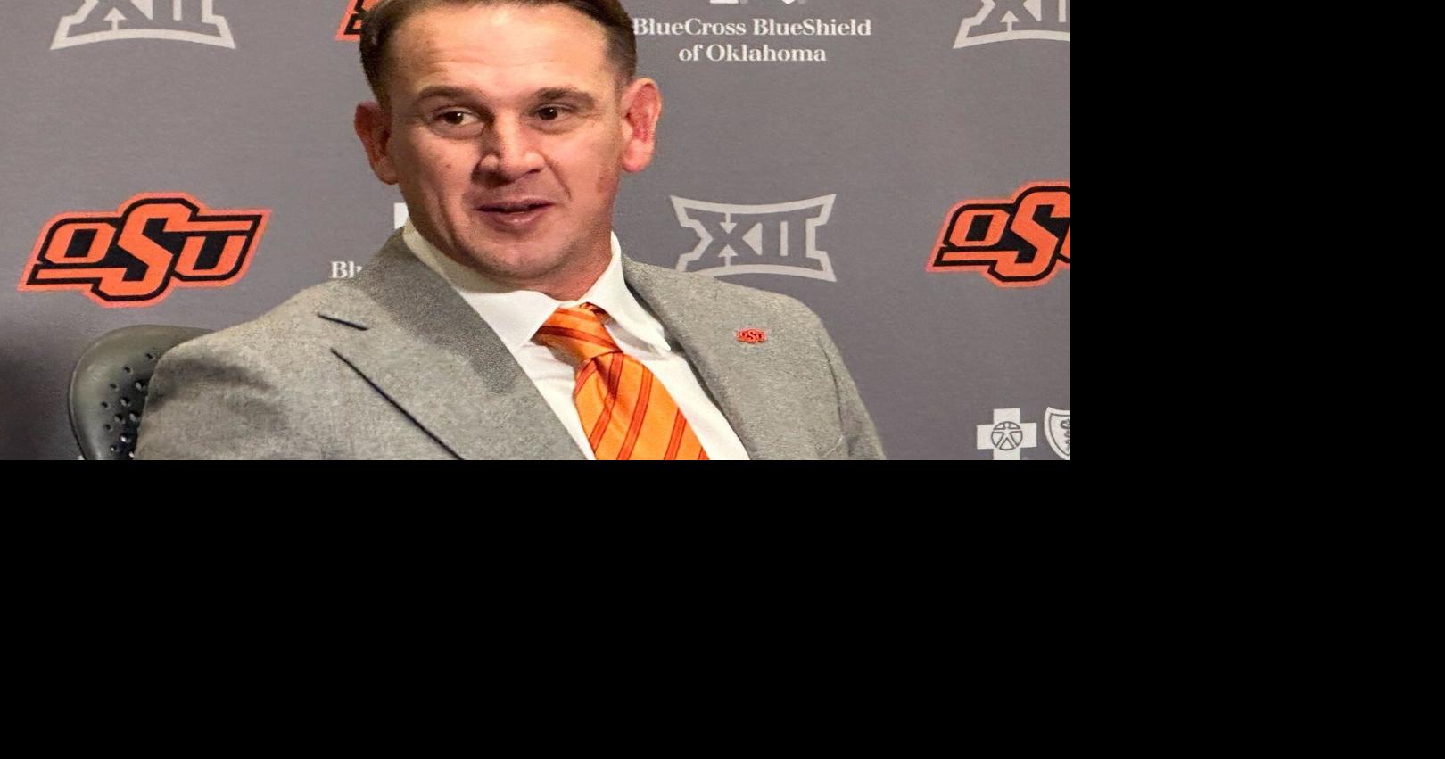 Eric Morris introduced as Oklahoma State coach, looks to revive program ...