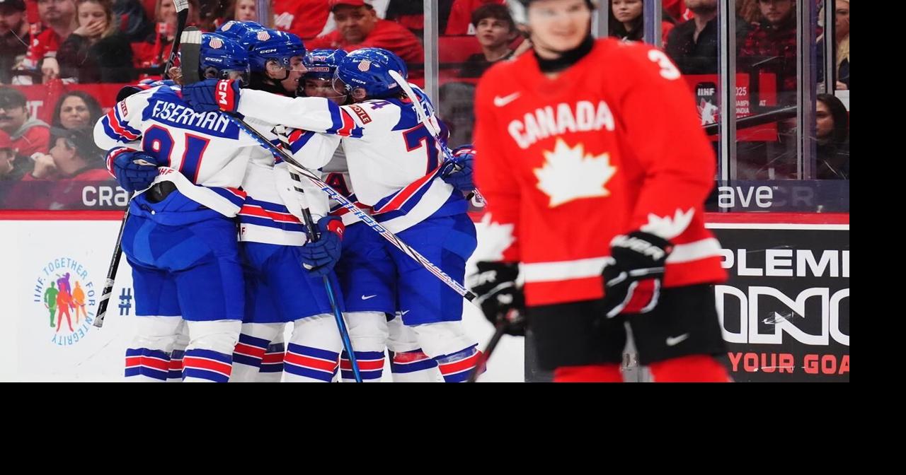 U.S. beats Canada 4-1 on New Year’s Eve at world juniors