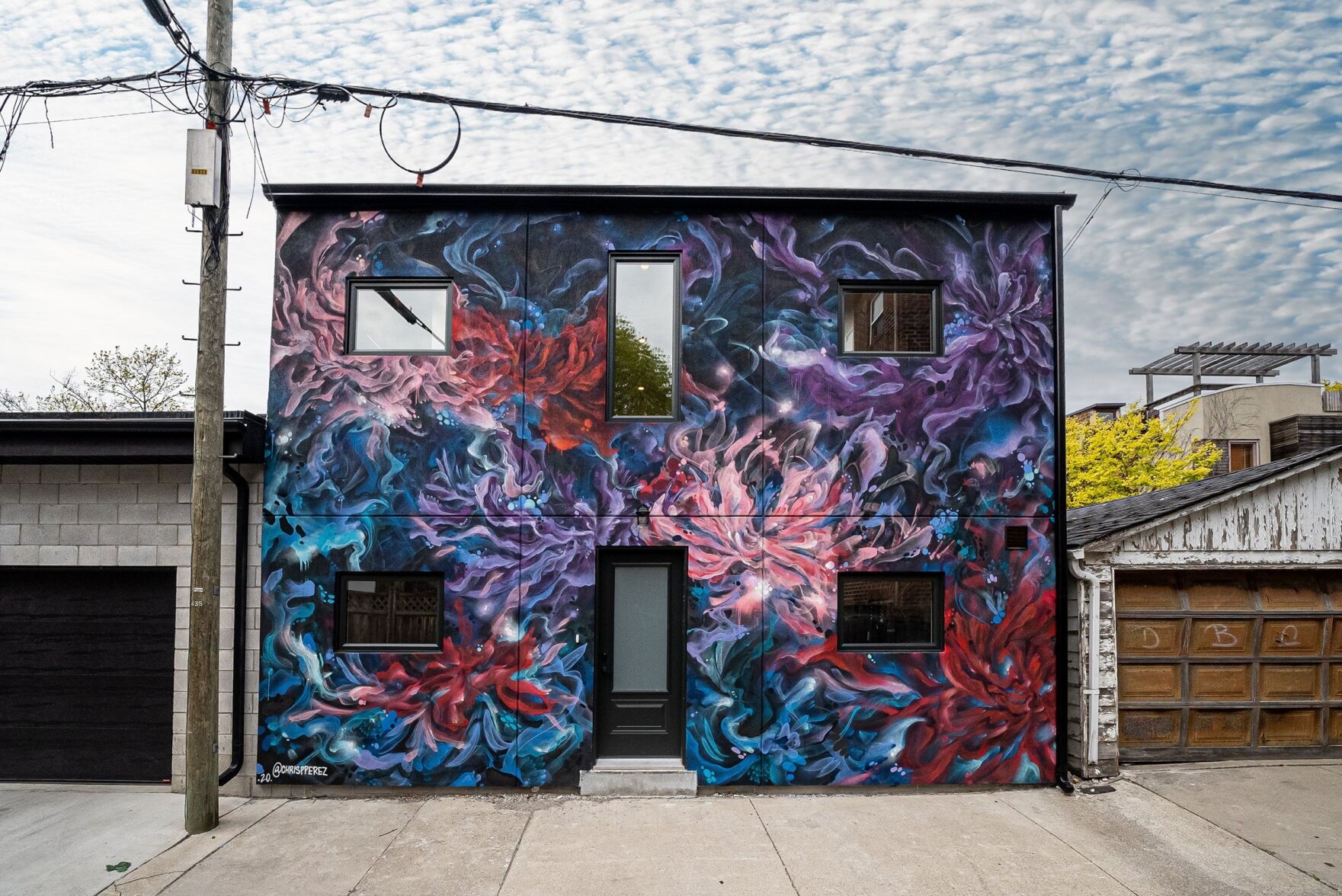 Little Italy laneway home boasts vibrant art, draws admirers