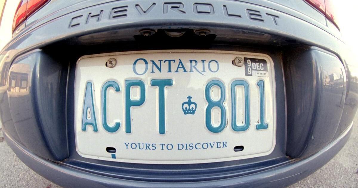 Ford government contemplating change to licence plate slogan