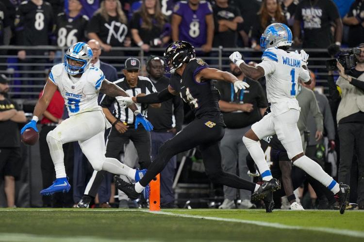 It's rare to see the Ravens pushed around physically, but that's what ...