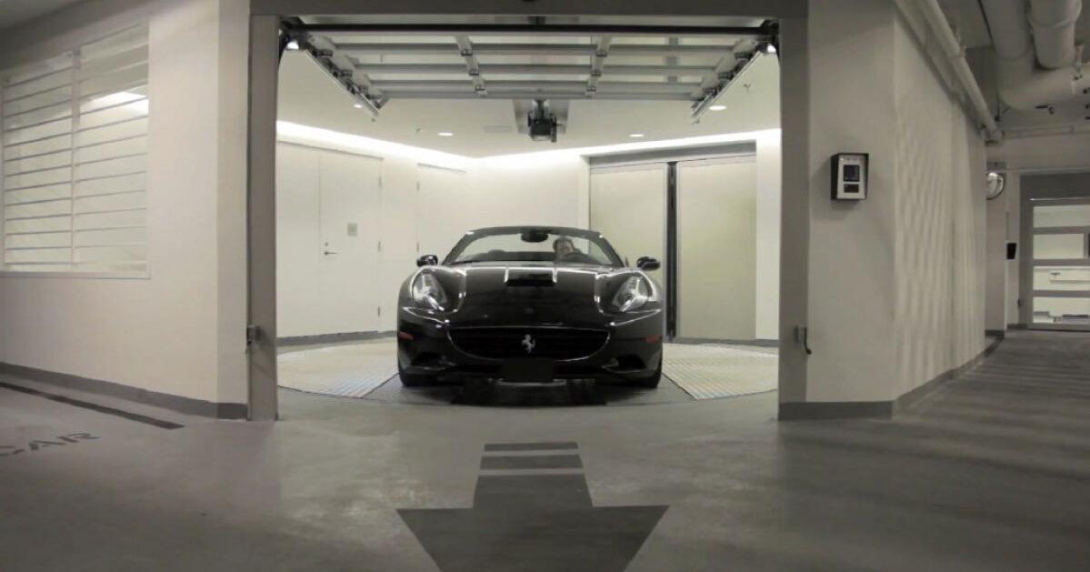 Automated valet eases condo parking problems