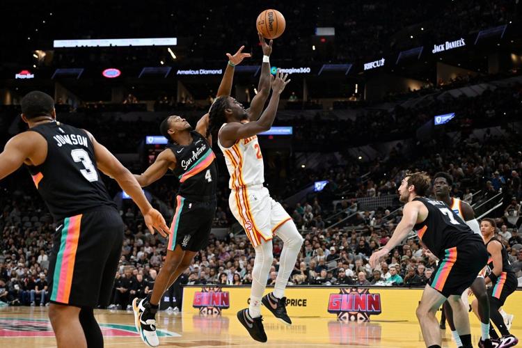 Fox, Johnson lead Spurs to third straight victory without Wembanyama ...