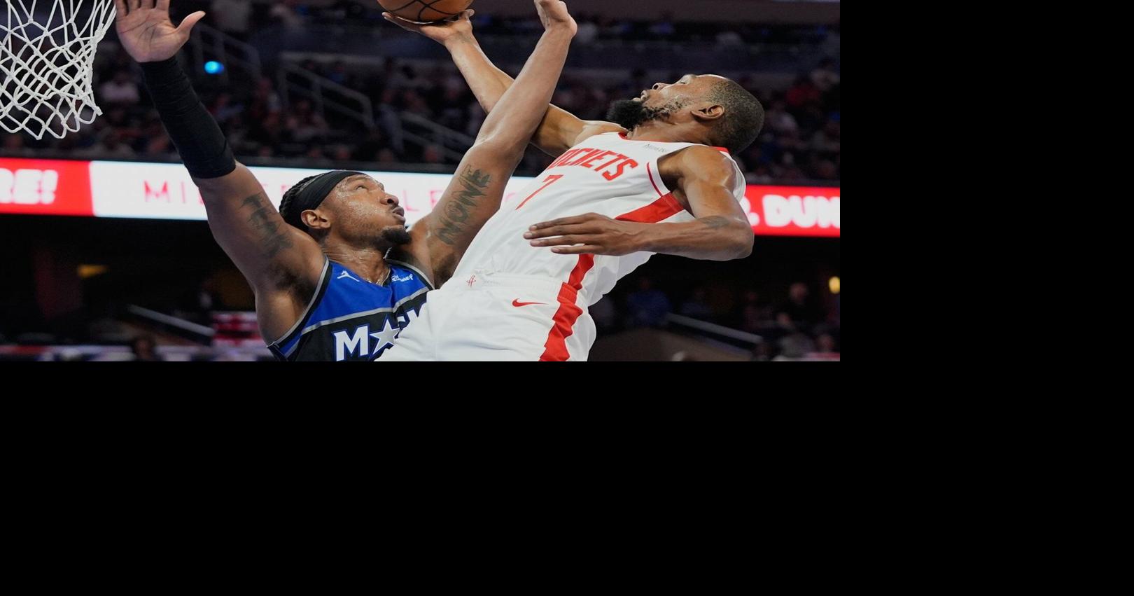 Kevin Durant scores season-high 40 as Rockets rally for 113-108 win ...