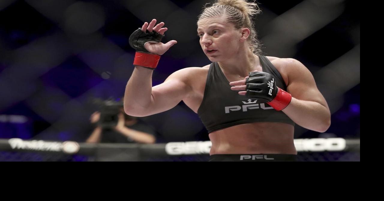 Now a single mom, MMA champ Harrison finds new purpose
