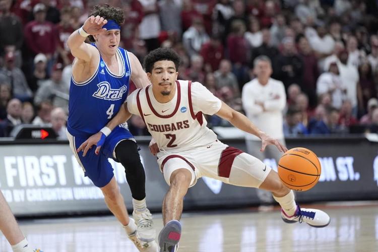 Washington State survives maddening 2nd half to beat Drake 66-61 in ...