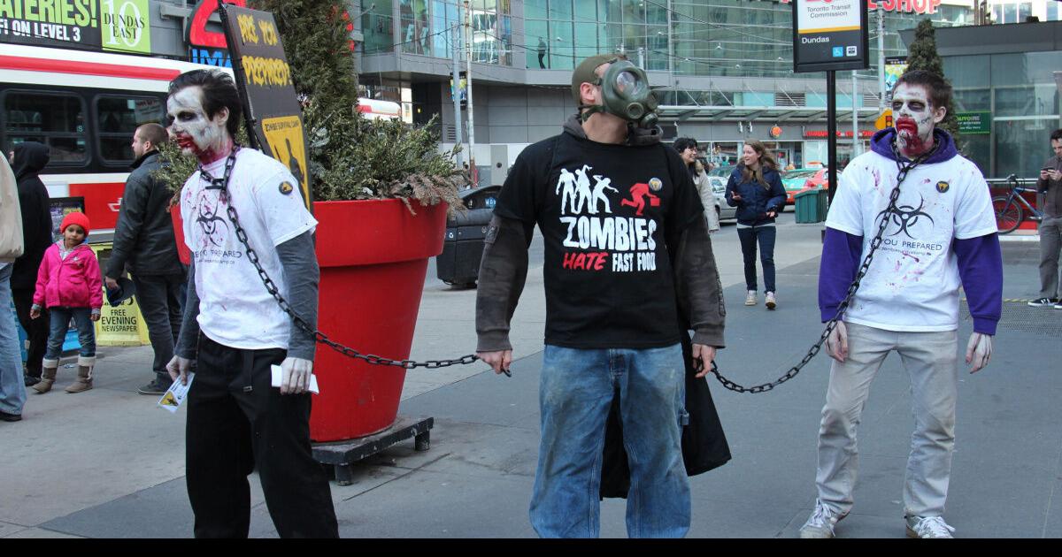 Zombie fitness lets you run for your life