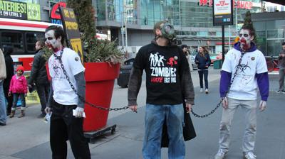 Zombie fitness lets you run for your life