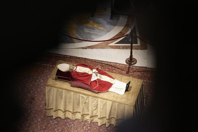 The rites and rituals following the death of a pope, his funeral and ...