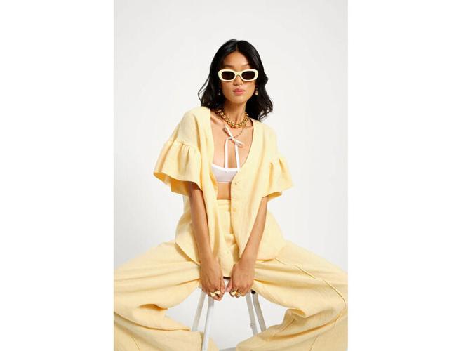 The butter yellow fashion trend is here to brighten our mood