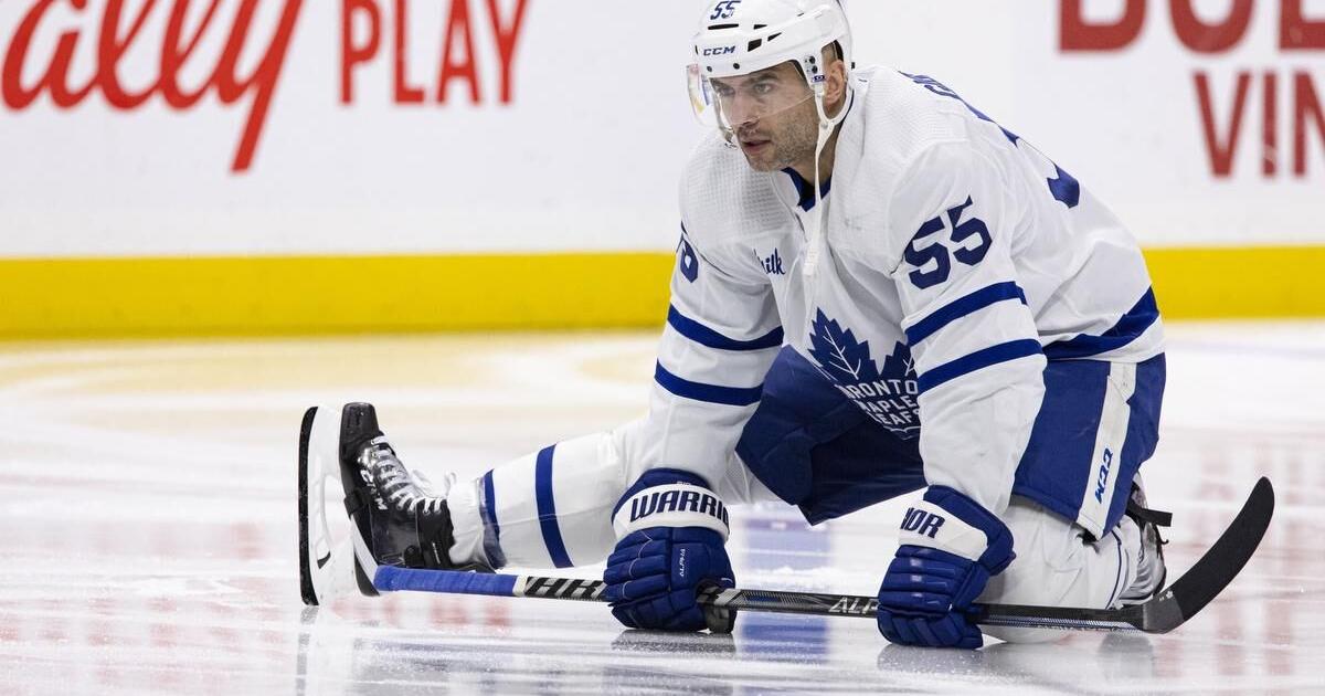 Mark Giordano is the Leafs’ nominee for the Masterton Trophy