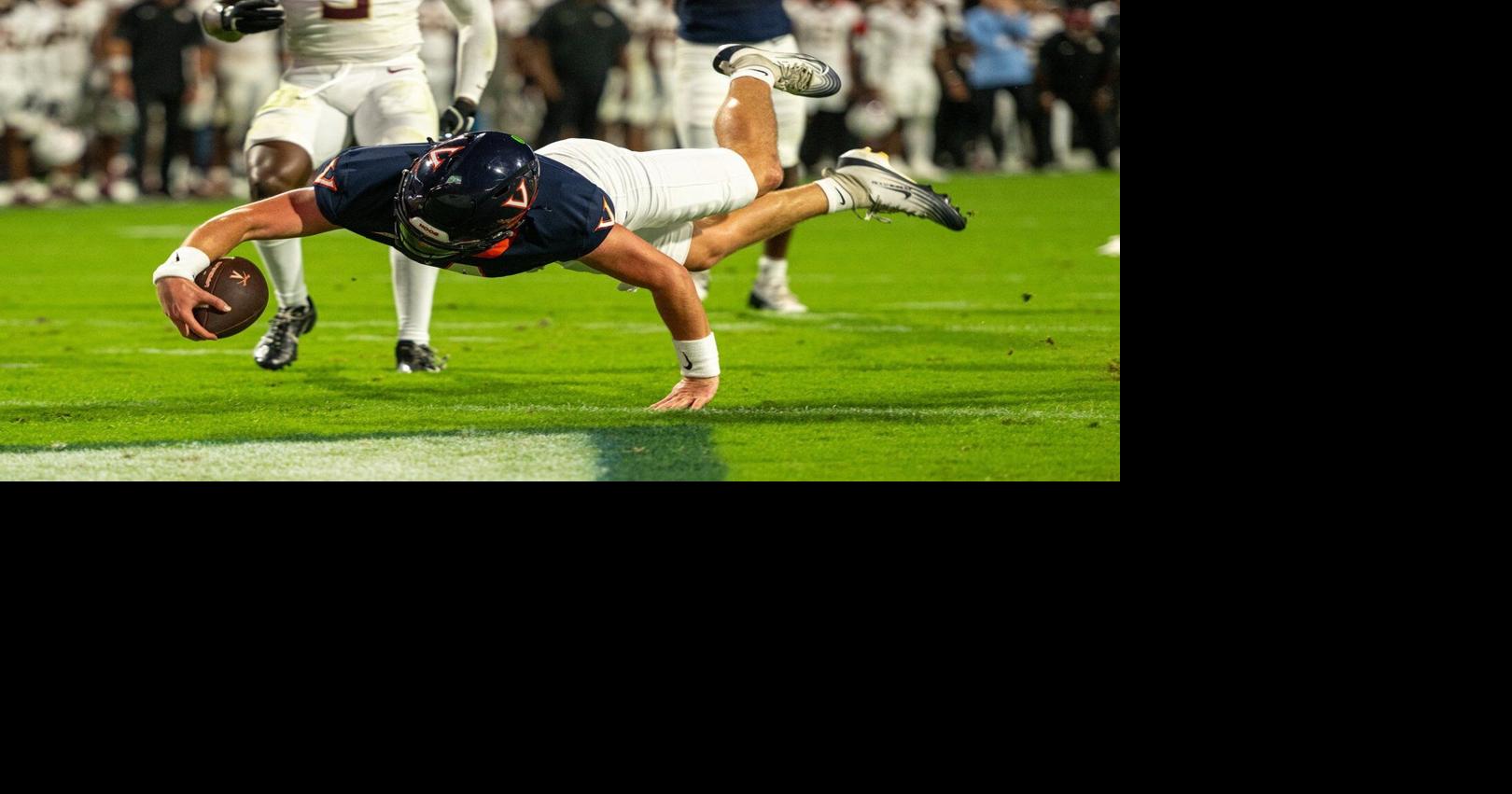 NCAA football scores: Virginia outlasts No. 8 Florida State in second ...