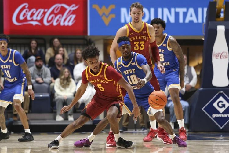 Javon Small scores 27 and West Virginia beats No. 2 Iowa State 64-57
