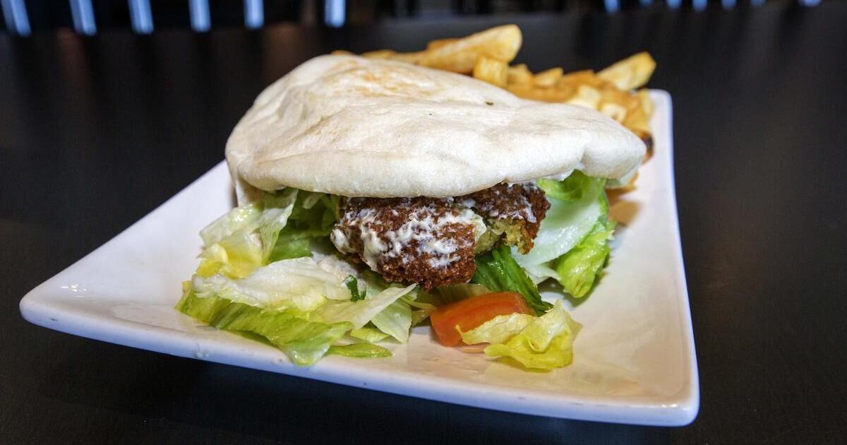 Inside Sababa Restaurant, a Toronto landmark