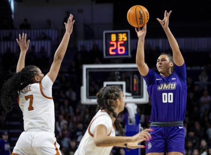 No. 4 Texas women use fast start to rout James Madison 93-62