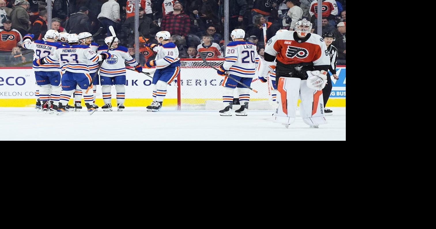 NHL scores: Roslovic's OT goal lifts Oilers over Flyers 2-1