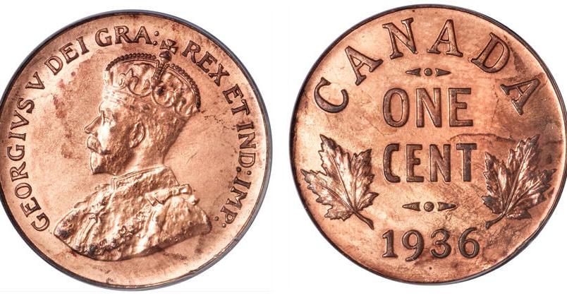 Rare Canadian penny may sell for US$300,000 at auction