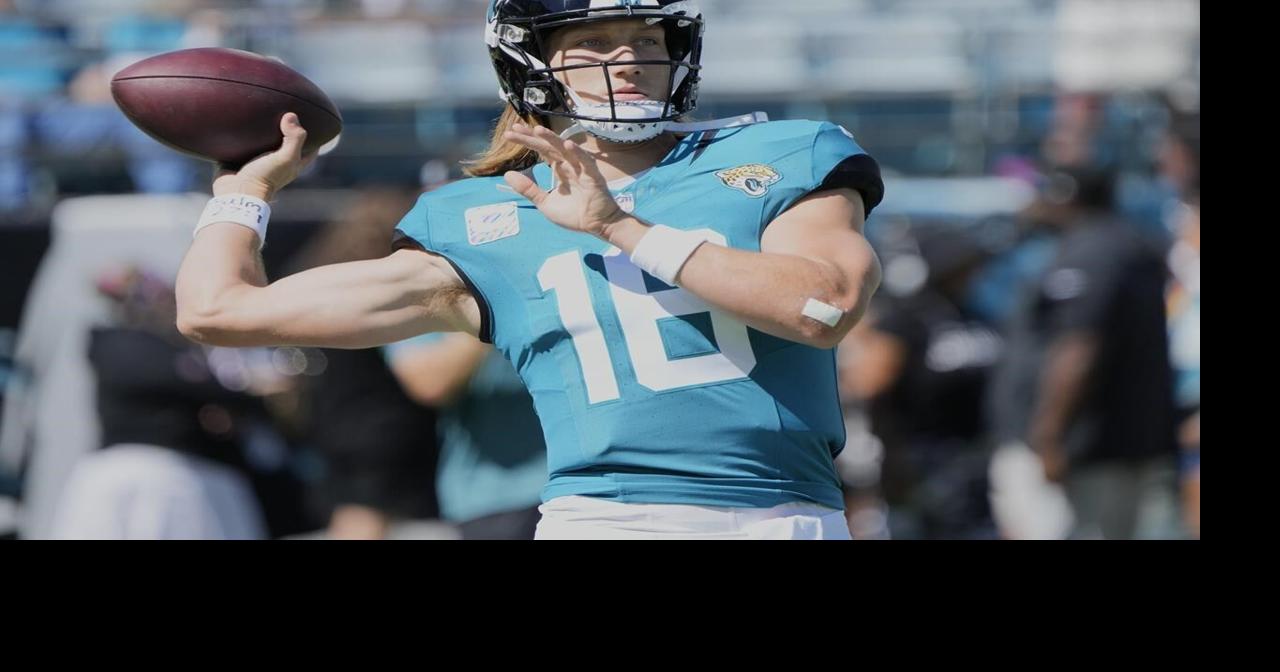 Jaguars list QB Lawrence as questionable for Saints game and call up ...