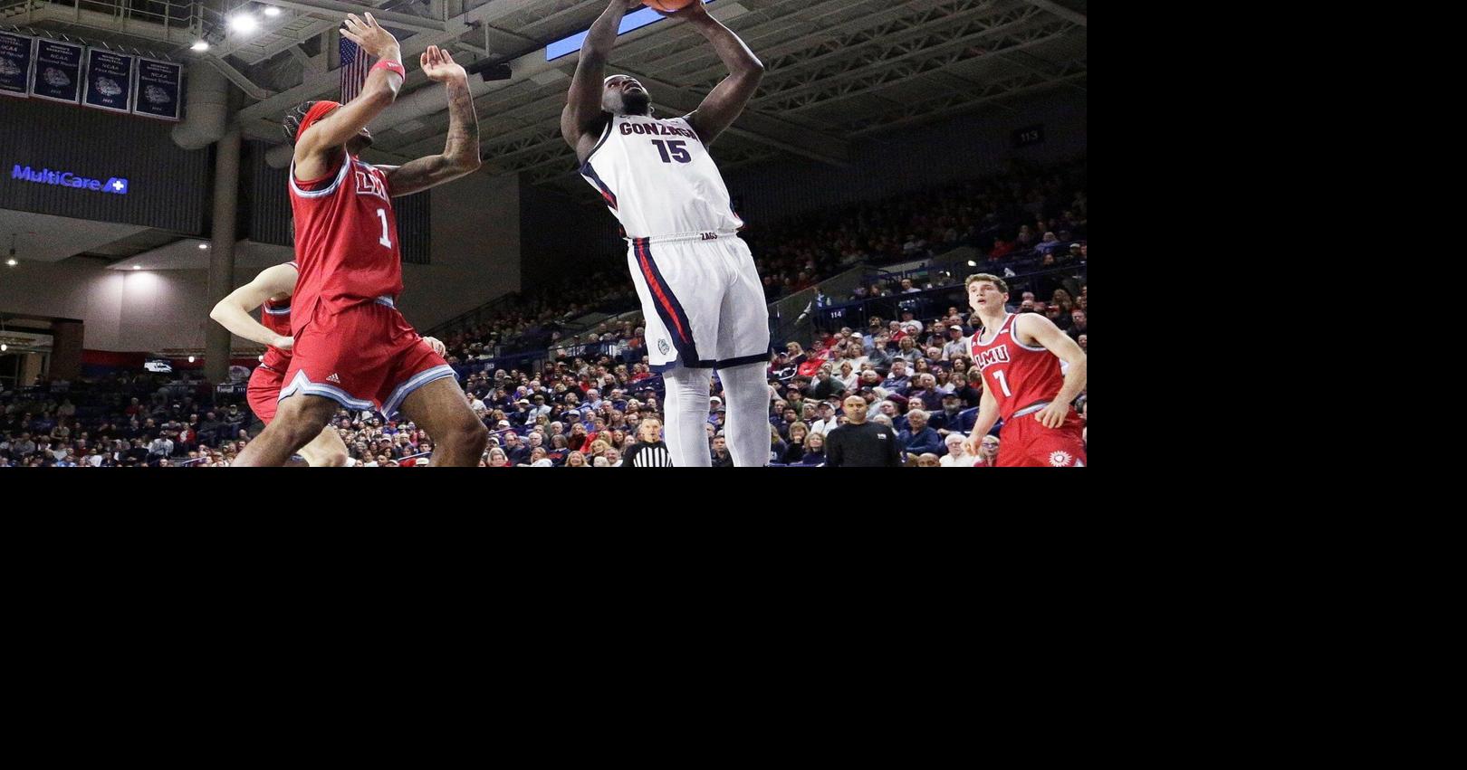 Graham Ike scores 16 points as No. 7 Gonzaga routs Loyola Marymount 82-47