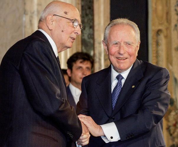 Giorgio Napolitano, former Italian president and first ex-Communist in ...