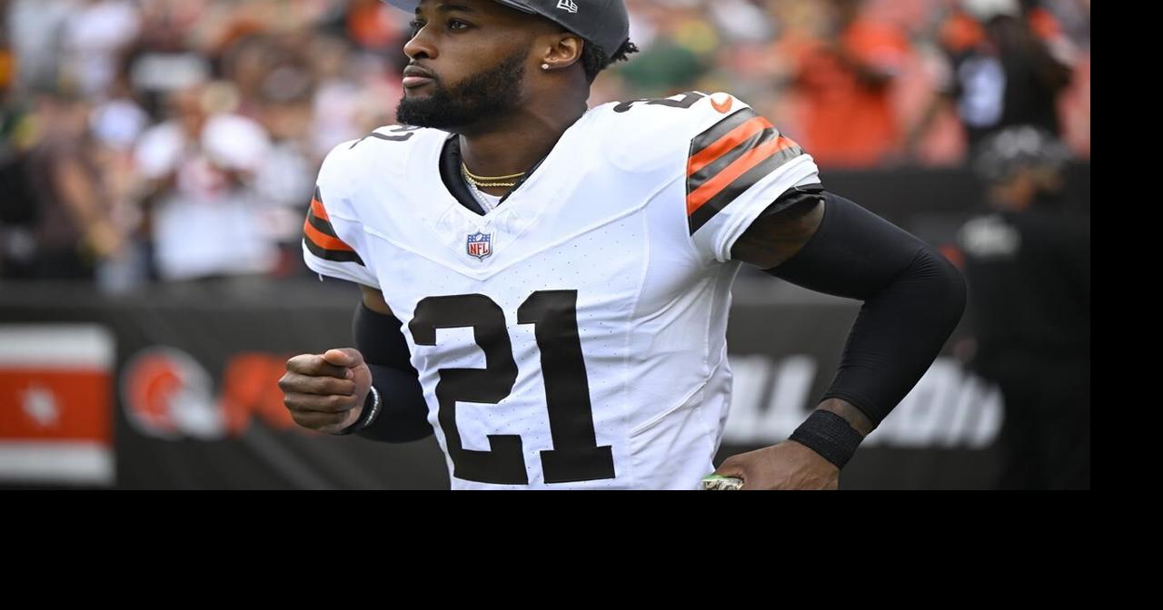 Browns cornerback Denzel Ward is back practicing after suffering 5th ...