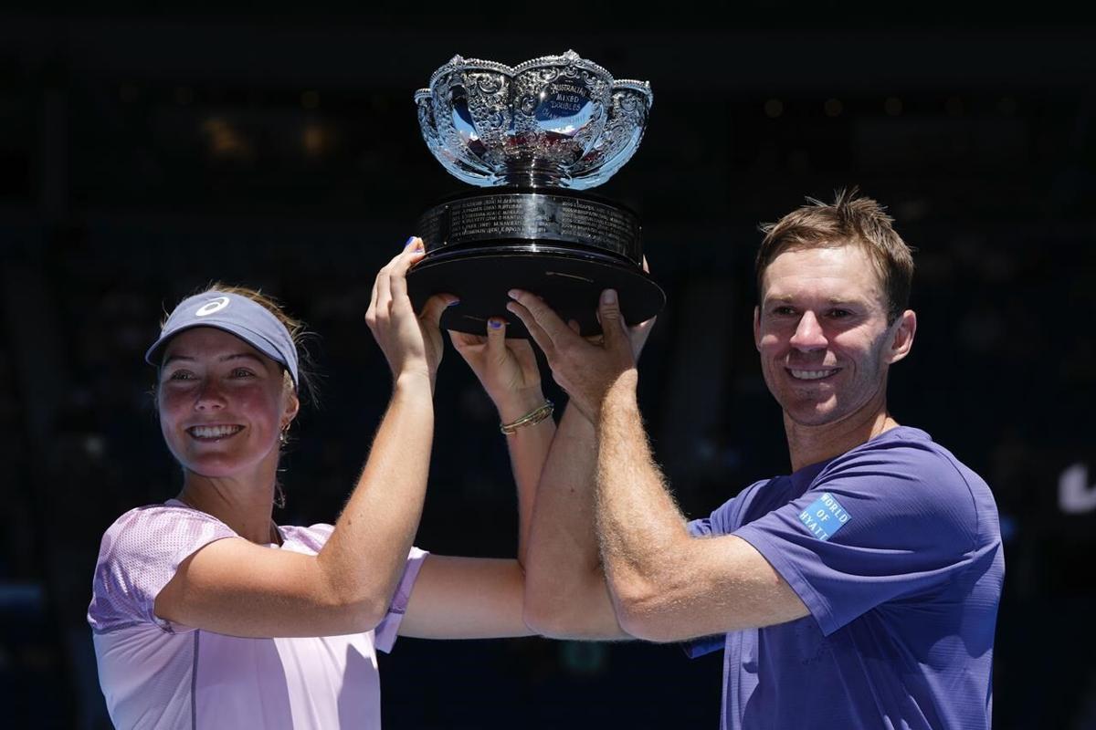 Gadecki, Peers win the first all-Aussie mixed doubles final in 58 years ...