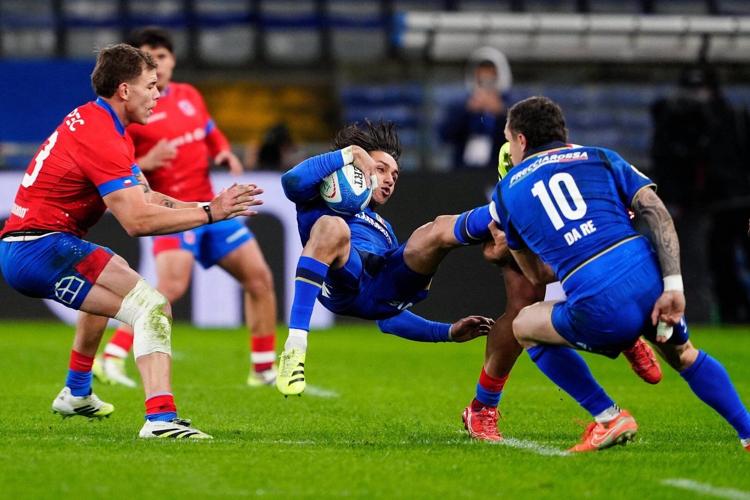 Italy overcomes competitive Chile to win 34-19 in first ever rugby meeting