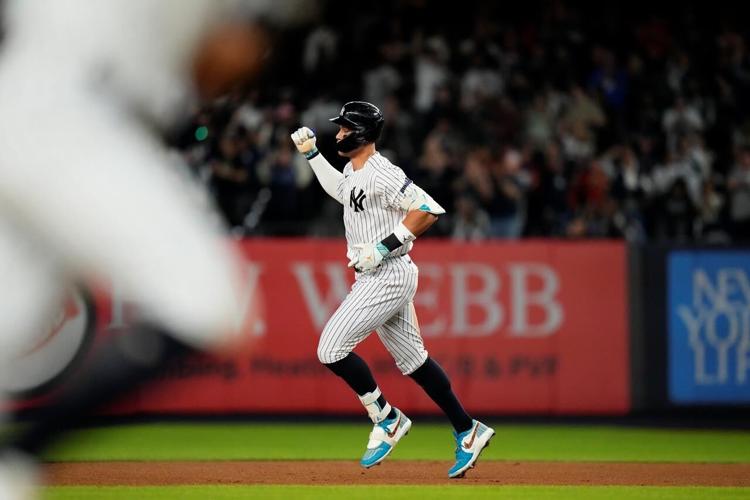 Judge hits 3 home runs, becomes first Yankees player to do it twice in ...
