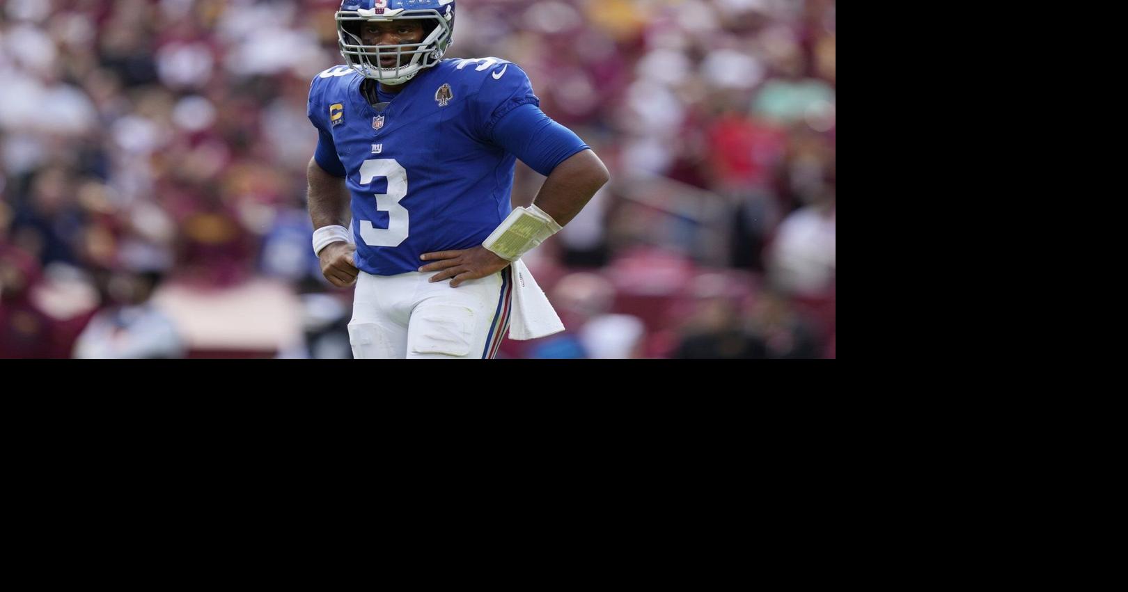 Is it Jaxson Dart time already? Listless Giants show little against Washington with Wilson at QB