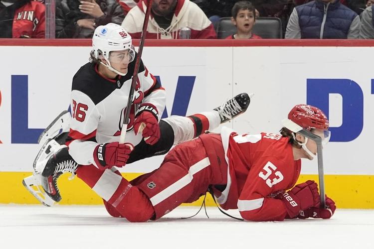 Devils score 3 power-play goals vs. Red Wings' NHL-worst penalty kill ...