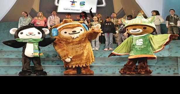 Three mascots revealed for Vancouver Olympics