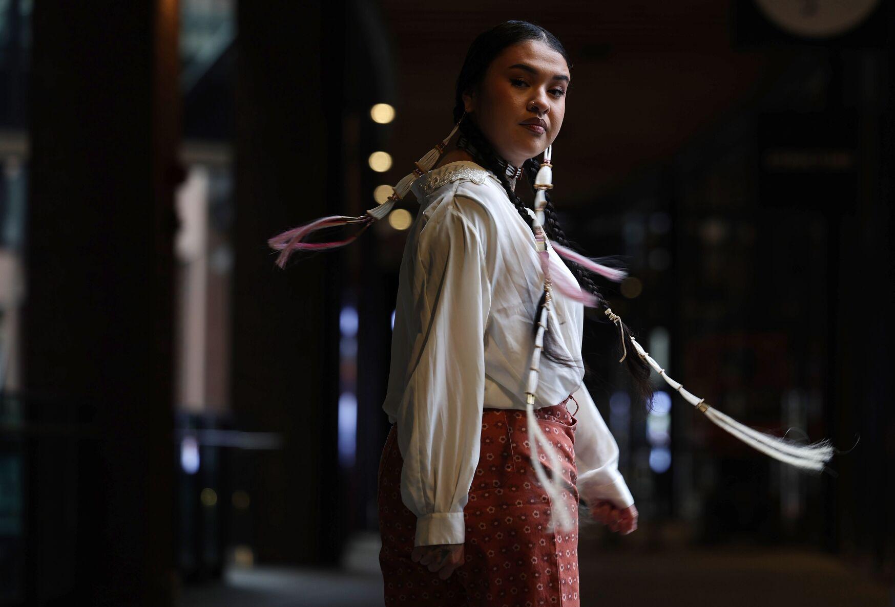 Indigenous singer Tia Wood was born for this