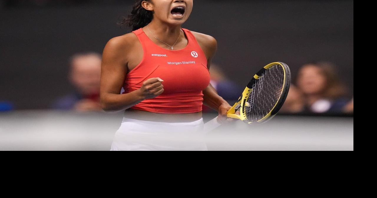 Fernandez tops Vismane, Canada sweeps Latvia to make Billie Jean King ...