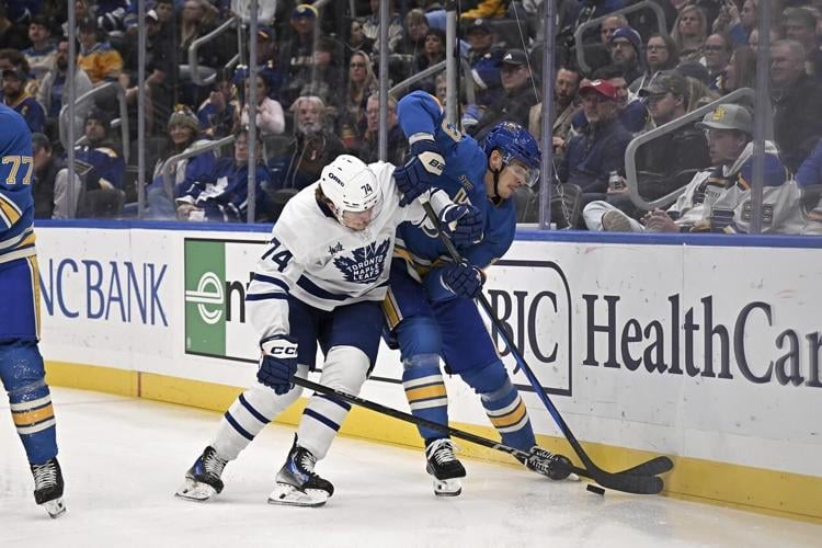 Parayko scores twice, Broberg hurt as Blues beat Maple Leafs 4-2 in ...