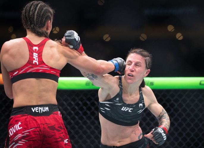 Canadian Lance Gibson Jr. loses UFC debut but joins father in record book