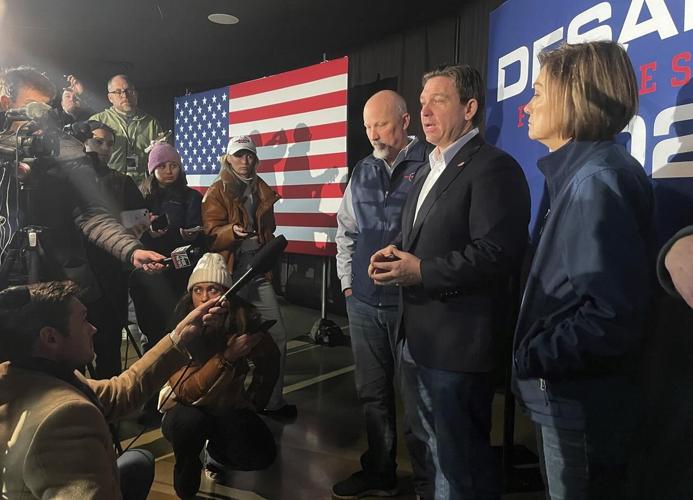 Trump, Haley, DeSantis campaign in frigid Iowa in the final days before the Republican caucuses