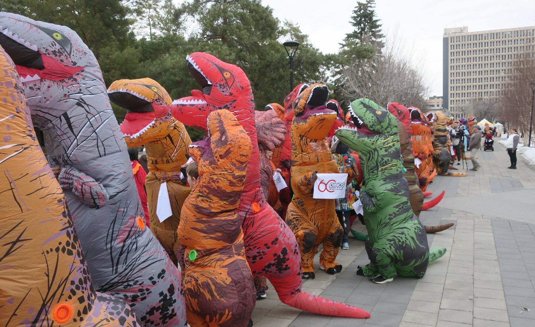 Calgary university sets record for largest gathering of people dressed ...