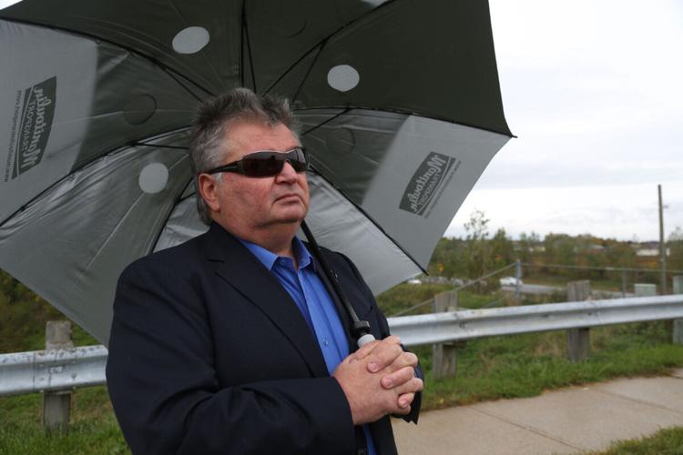 Duelling griefs lead to war over a roadside memorial