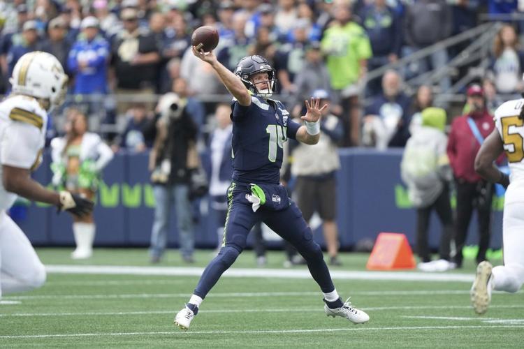 Sam Darnold continues to impress for the Seahawks with his arm and legs