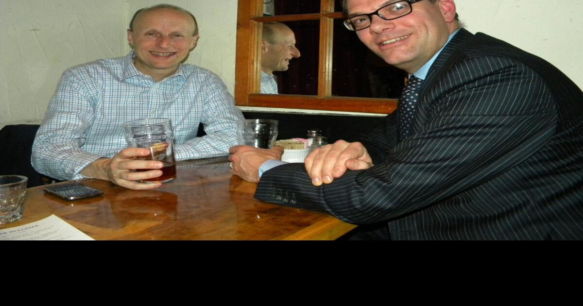 A drink with the TTC’s Andy Byford and Chris Upfold