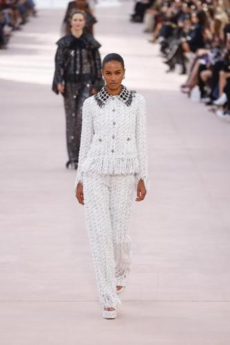 Chanel show wrestles with designer void as actor Lupita Nyong'o talks ...