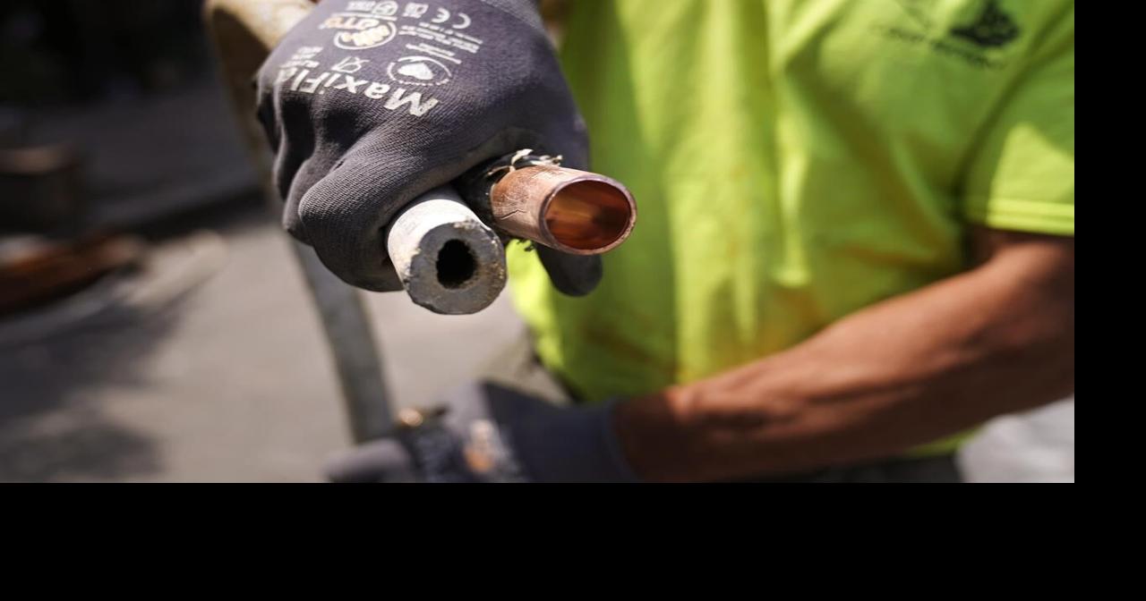 Some cities are digging up water mains and leaving lead pipe in the ground