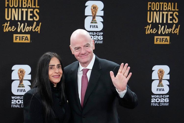 World Cup draw ceremony underway as FIFA awards peace prize to Trump