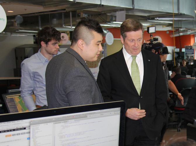 John Tory wants to use data to ease congestion
