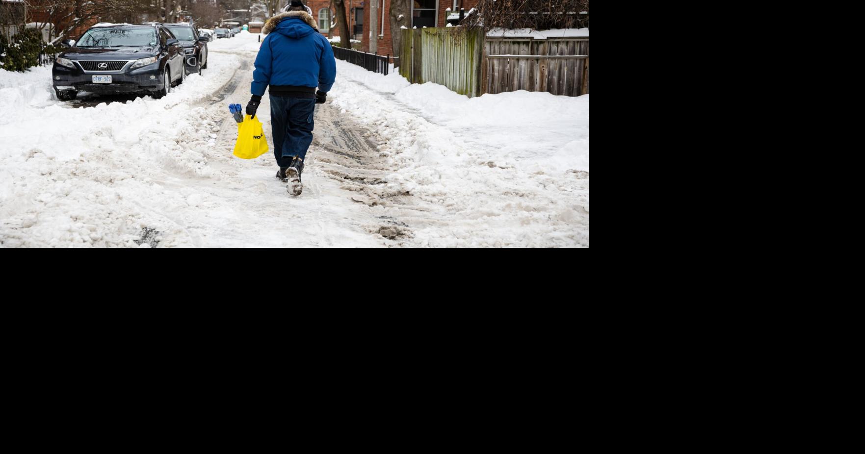 Toronto snow: Winter storm warning, snowfall in afternoon