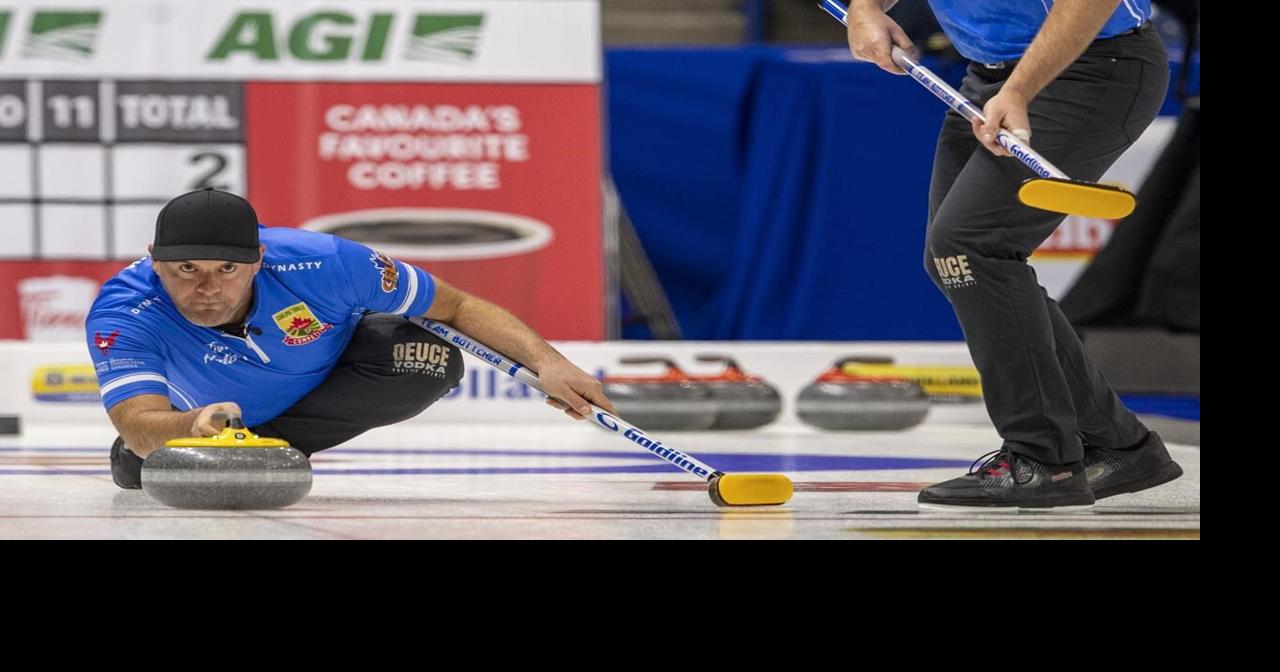 Vice-skip Darren Moulding leaves Brendan Bottcher’s curling rink