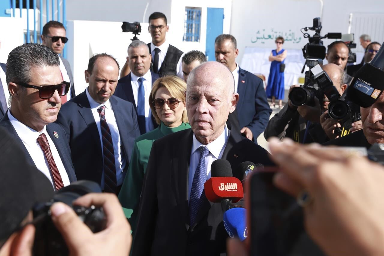 Tunisia's President Saied wins second term after cracking down on the ...