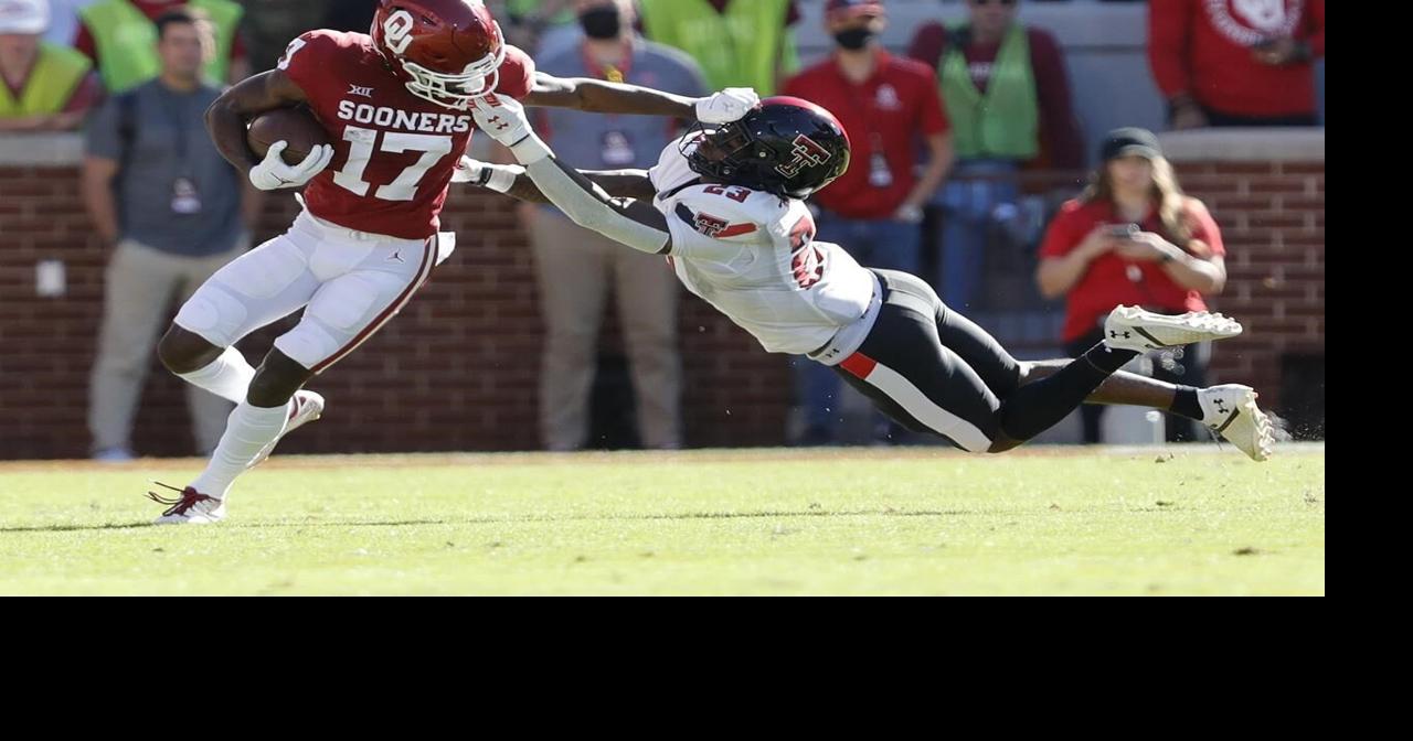 Williams throws 6 TD passes, No. 4 Oklahoma routs Texas Tech